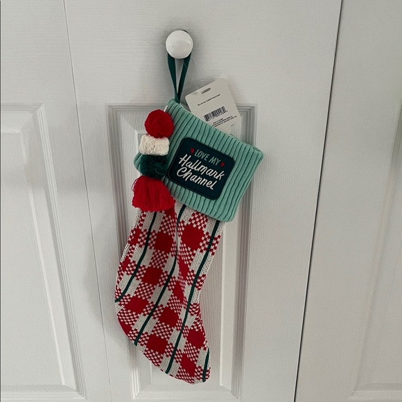 Hallmark | Holiday | Hallmark Channel Festive Red And Green Stocking ...